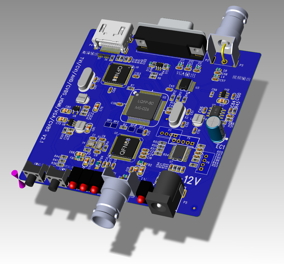 AHD/TVI/CVI/CVBS转HDMI/VGA/CVBS方案介绍_tp2830-CSDN博客