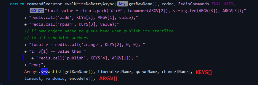 【RuoYi-Vue-Plus】学习笔记 15 - Redisson（一） 延迟队列 Delayed Queue 添加队列数据（Redisson 源码 + Lua 脚本）_redis延时任务若 ...