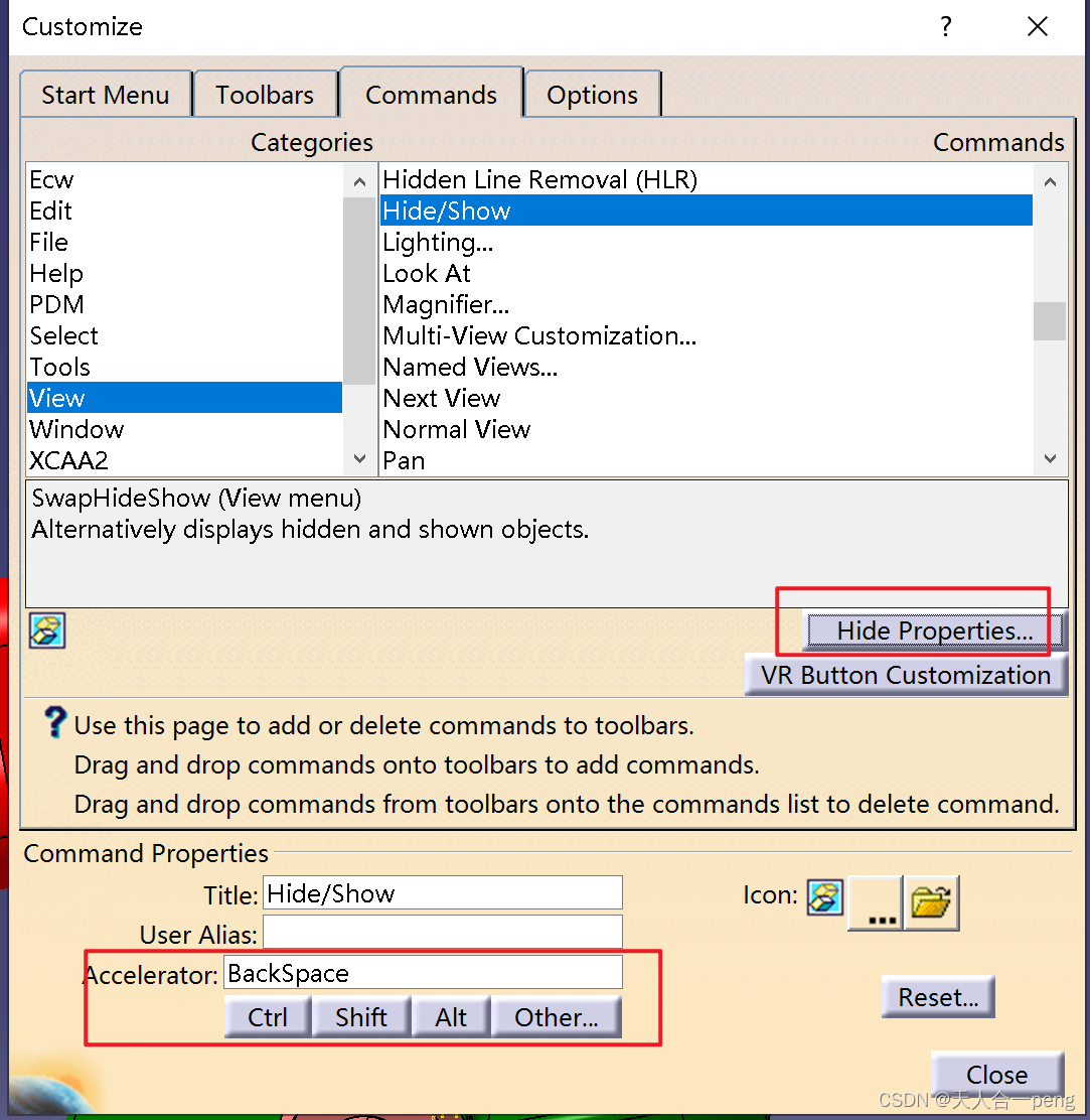 catia快捷键设置_catia2017快捷键怎么设置-CSDN博客