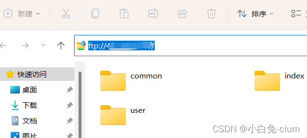 ftp服务器的打开和无权限访问该文件的解决办法_ftp无法访问此文件夹_小白兔-cium的博客-CSDN博客