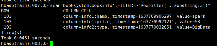 在Hbase使用过滤器（行键过滤器、列族与列过滤器、值过滤器）_18. hbase中scan操作中,可以对行键进行过滤的过滤有哪些?分别是什么作用-CSDN博客