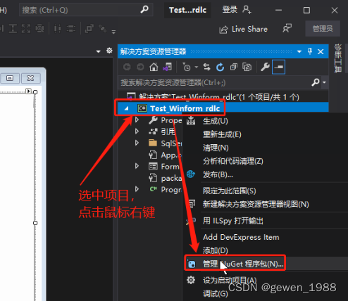 VS2022 中rdlc 报表的使用_vs2022 rdlc-CSDN博客