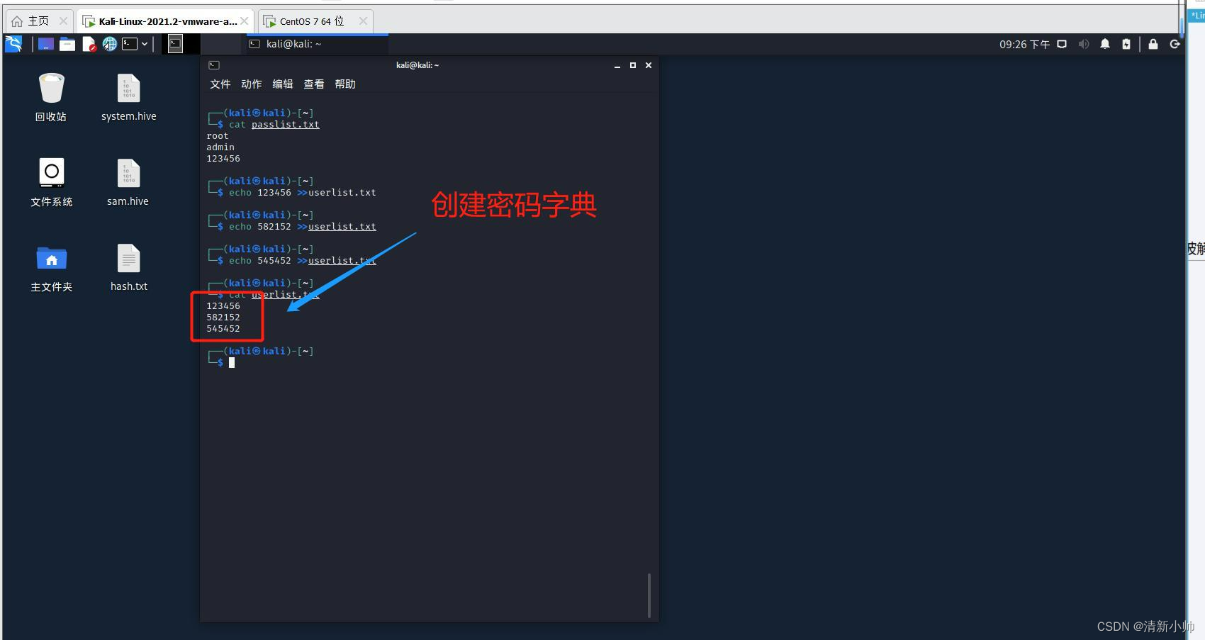 练习使用kali的Hydra工具_kali hydra-CSDN博客