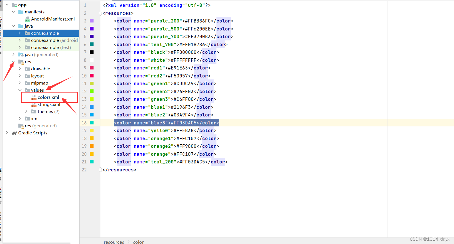【无标题】error: resource color类型错误_values-night-v8-CSDN博客