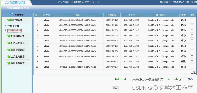JAVA 小区门户网站之后台管理系统设计与开发（论文+源码）_Nueve_做一个javaweb小区管理系统需要注意什么-CSDN博客