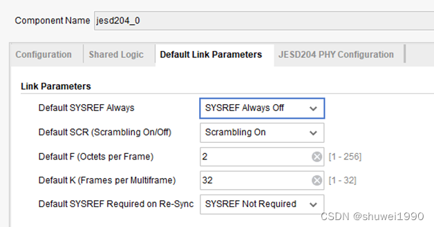 Xilinx JESD204B IP使用_j204b ip-CSDN博客