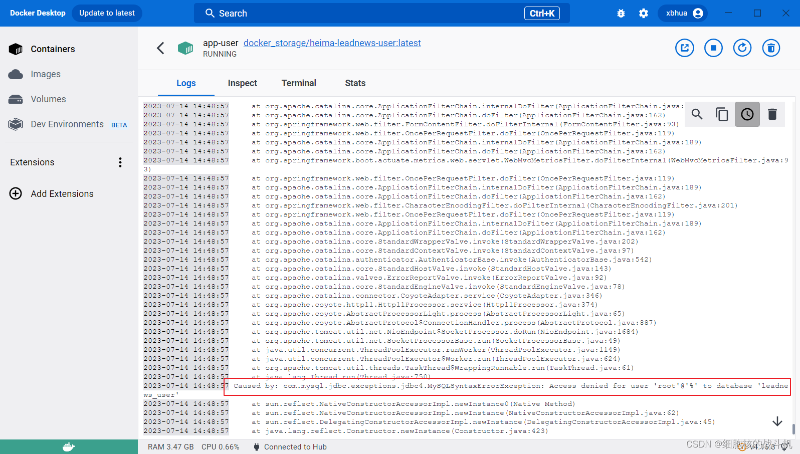 Docker容器无法访问本地mysql问题 Windows Docker 无法访问本地数据库 Csdn博客