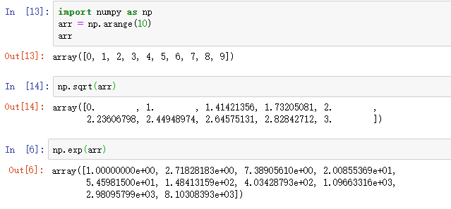 （10）numpy基础2：通用函数_python中np.isnan(arr)什么意思-CSDN博客