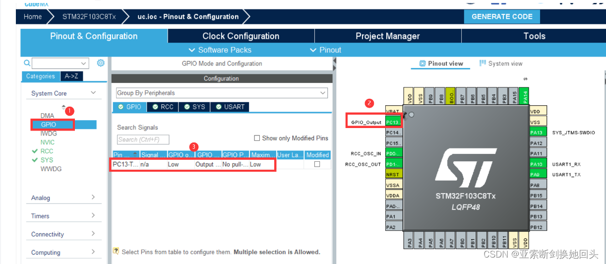嵌入式学习——使用STM32F103基于HAL库移植uCOS-III_stm32f103移植ucosiii-CSDN博客
