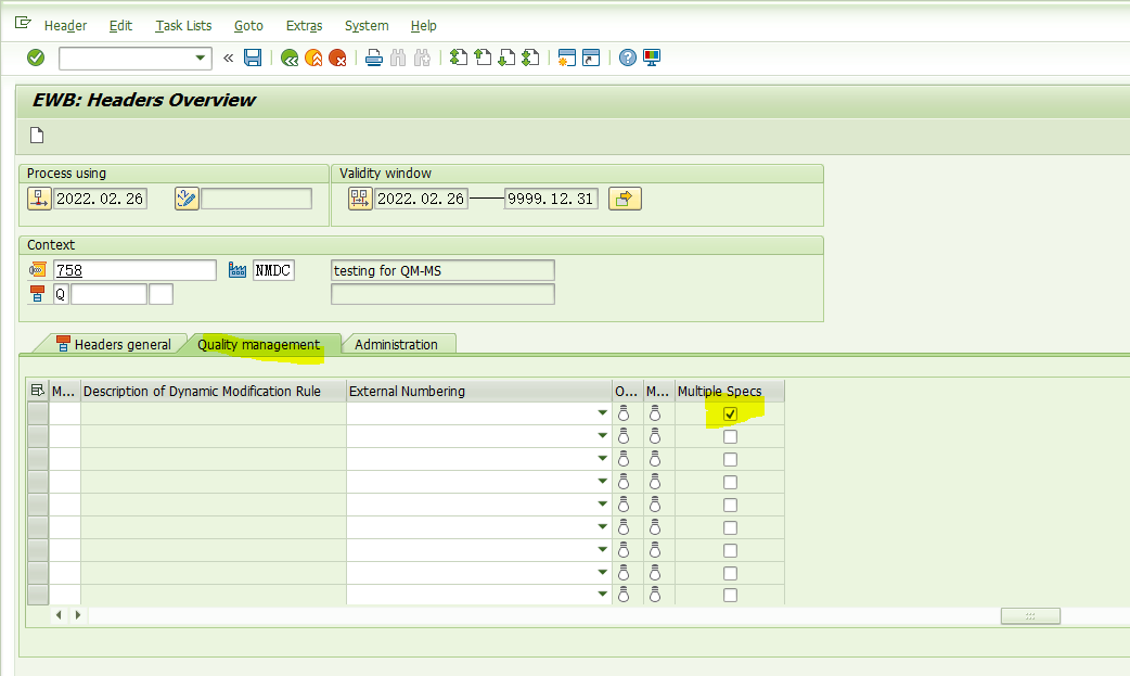 SAP QM Multiple Specifications的使用II_sap cl02的用法-CSDN博客