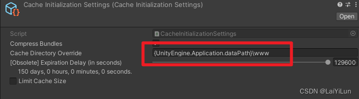 Unity Addressable缓存路径修改，使用Unity自带Path_unity缓存路径怎么改-CSDN博客
