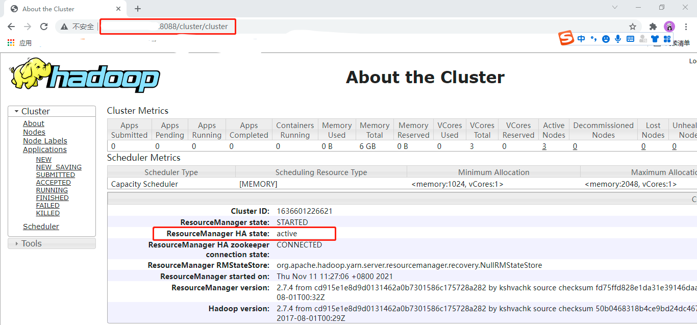 搭建Hadoop高可用集群_部署hadoop高可用集群-CSDN博客