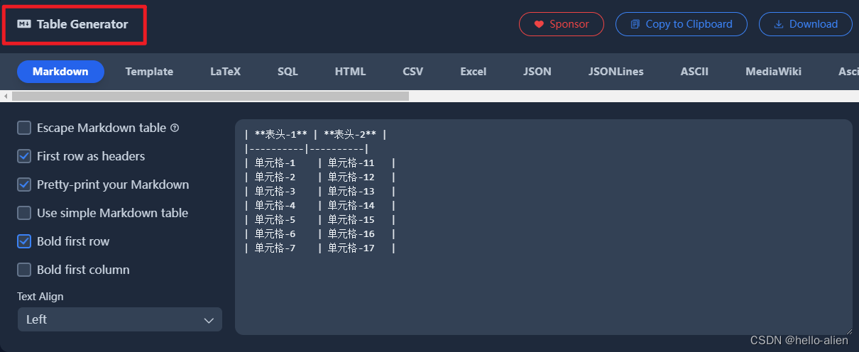MarkDown常用使用技巧---字体颜色、大小、背景色、表格、图片大小修改---CSDN篇_markdown表格颜色-CSDN博客