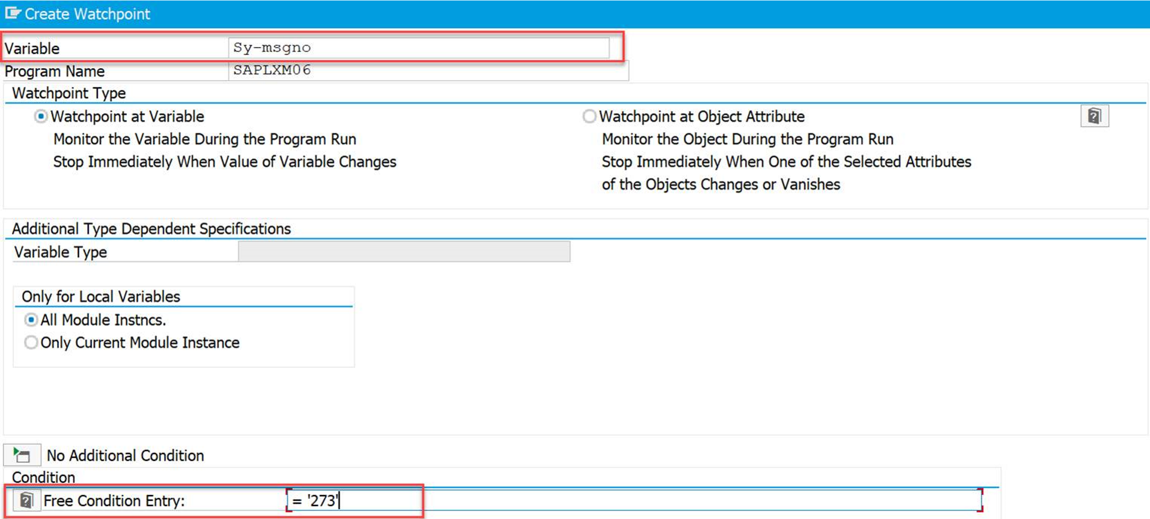 ABAP Debug小技巧-设置watchpoint_abap watchpoint-CSDN博客