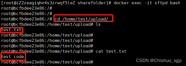 docker搭建sftp服务器_docker sftp-CSDN博客