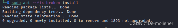 `libc6-dev`与`binutils`依赖报错libc6-dev : Breaks: binutils (＜ 2.38) but 2.37-10.1 is to be installed ...