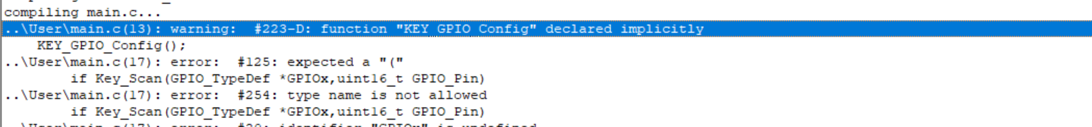 Keil Mdk中 Warning 223 D Function “xxx“ Declared Implicitly 解决方法 Declared Implicitly警告解决 Csdn博客