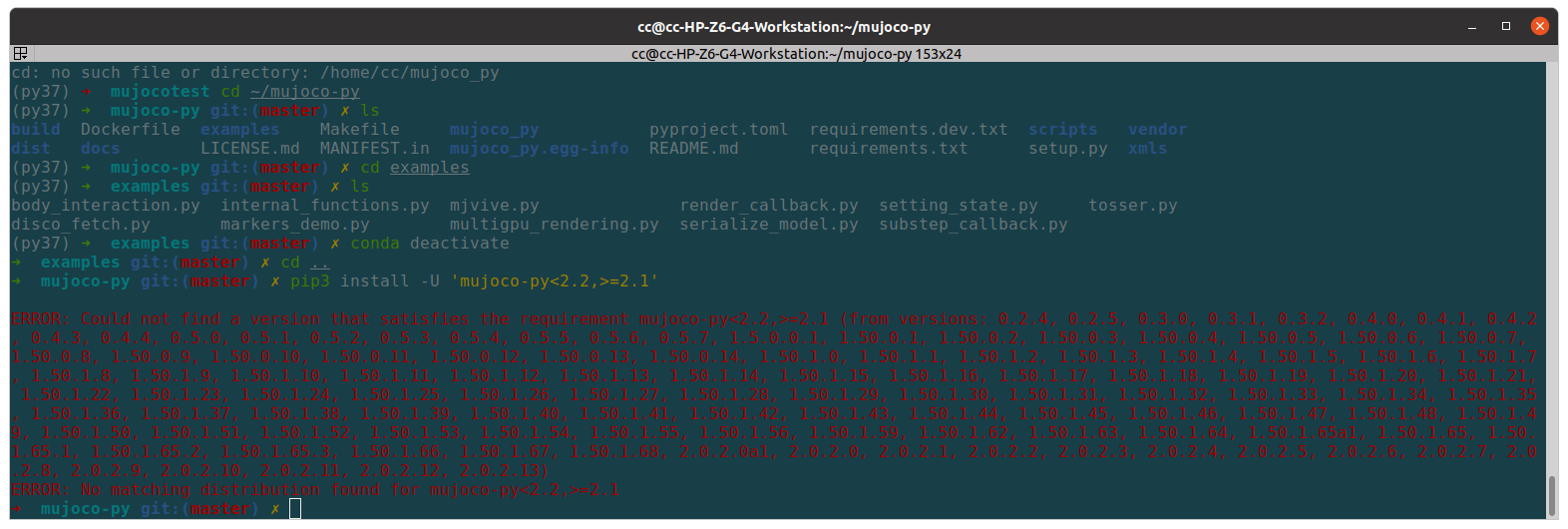 ubuntu 20.04安装MuJoCo2.1_ubuntu20.04 mujoco-CSDN博客