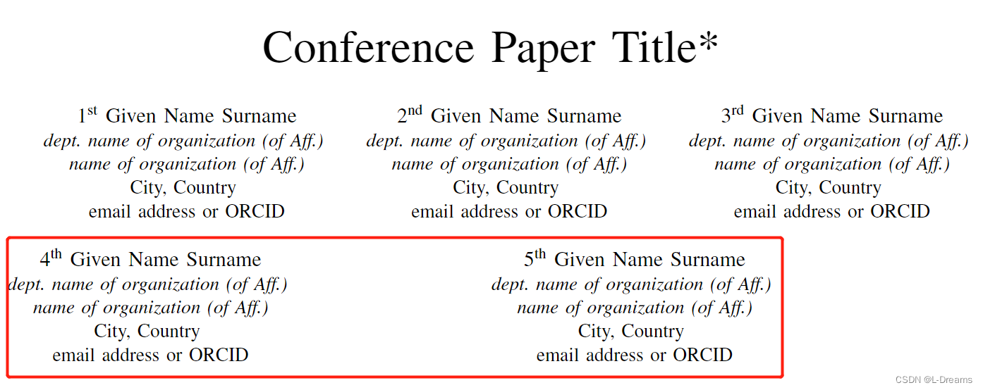 【LaTex】第二行作者居中（IEEEtran模板）_ieee 作者信息居中-CSDN博客