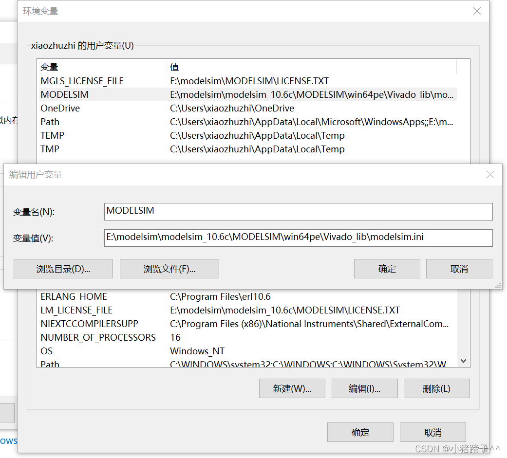 Vivado与modelsim联合仿真（2018.3---10.6c）_vivado和modelsim联合仿真_小猪蹄子^^的博客-CSDN博客