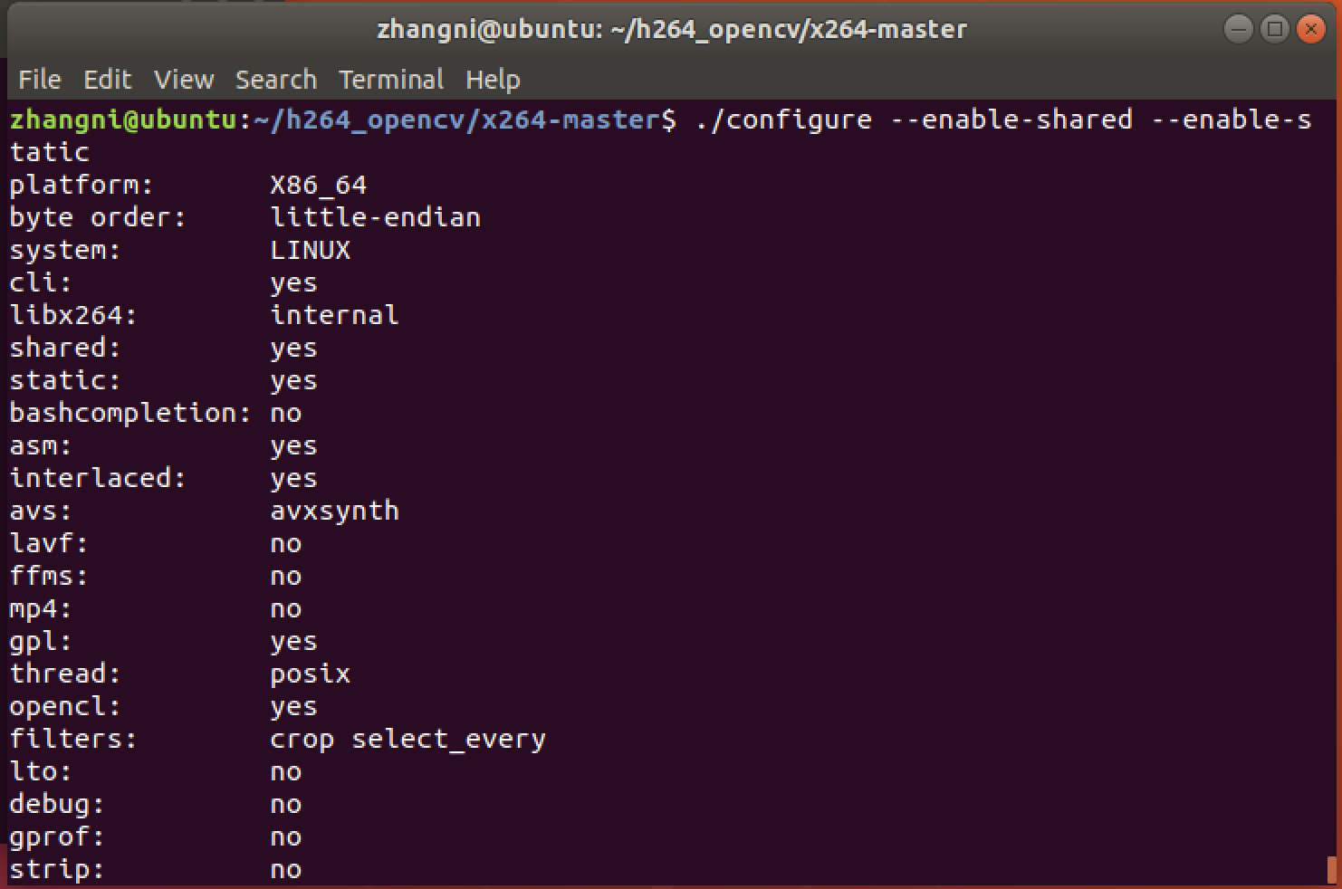 Linux下安装支持h264的opencv_手动安装libxopenh264-CSDN博客