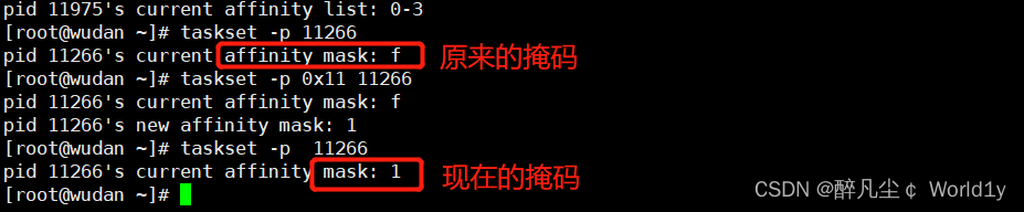 Taskset 查询或设置进程绑定cpu（亲和性）taskset F Csdn博客