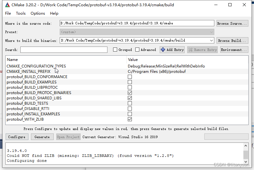 vs2019 中编译和使用 protobuf 库_libprotobuf.lib-CSDN博客