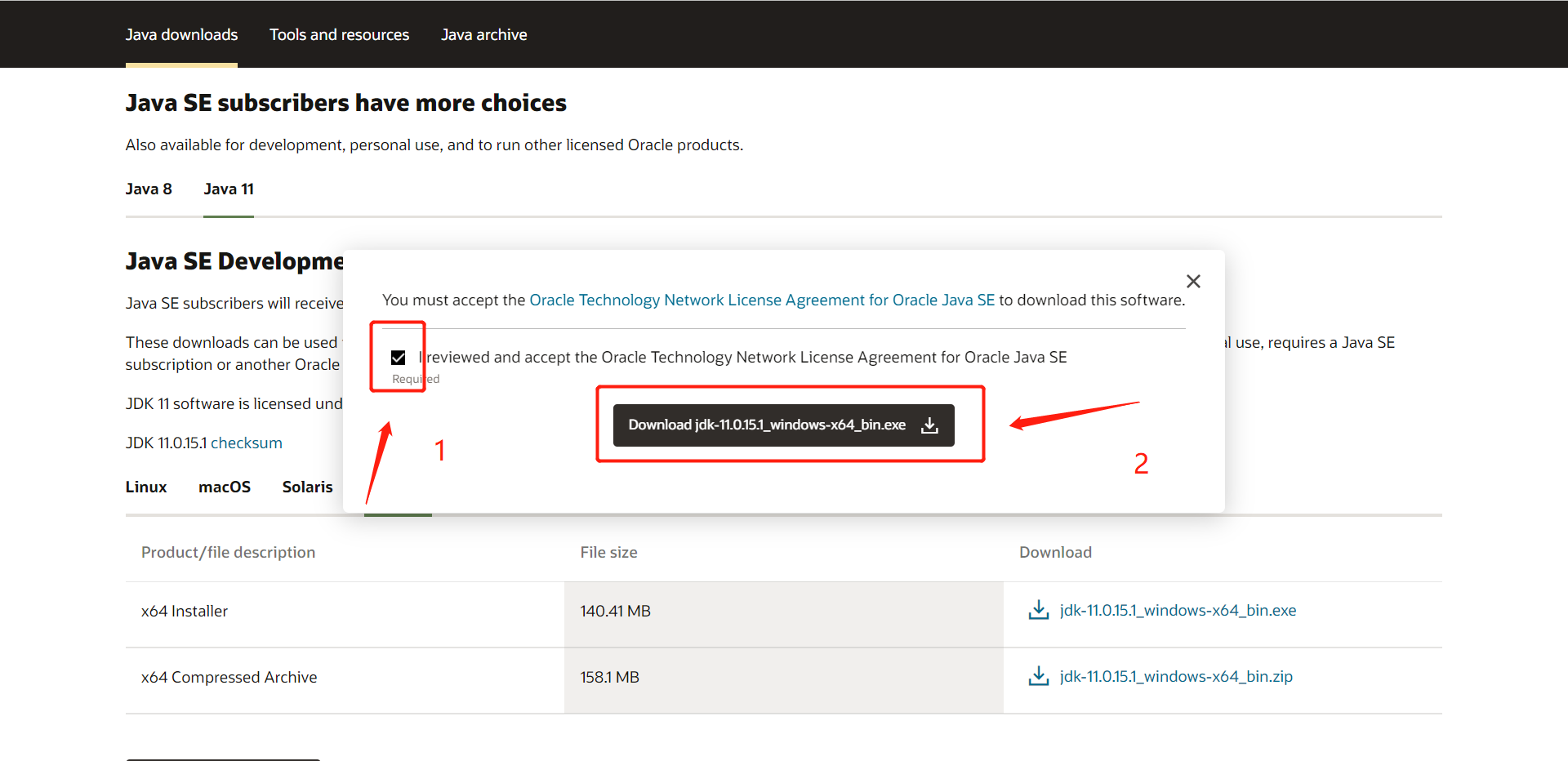 Java开发环境搭建：jdk-11.0.15.1下载安装教程、环境变量配置_jdk 11.0.15.1-CSDN博客