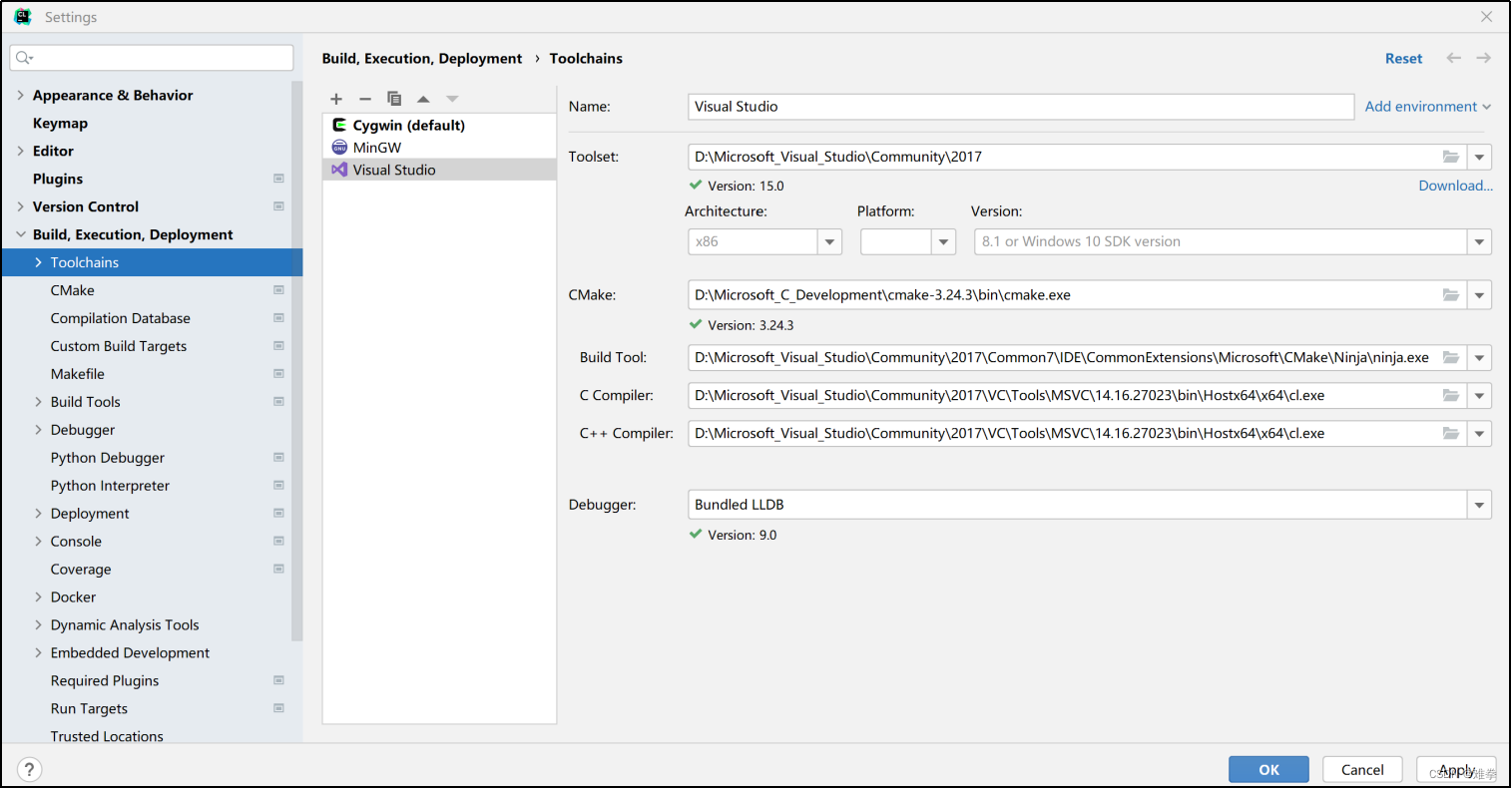 CLion 2022安装配置环境—Windows 11系统_clion2022安装教程-CSDN博客