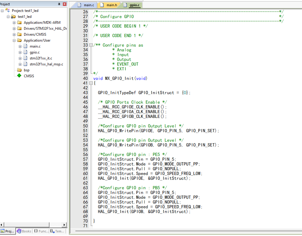 Stm32f103系列cubemx快速实现流水灯及步骤详解stm32f103 Cube Csdn博客