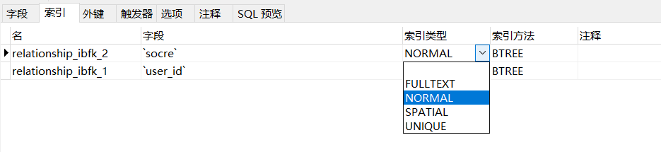 Mysql常用四种索引类型mysql常见的索引类型 Csdn博客 