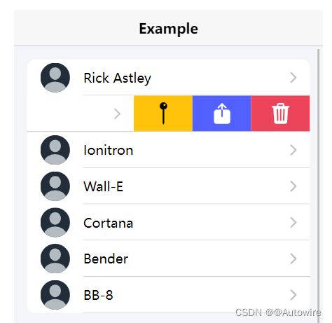 Ionic list - ion-item的相关用法-CSDN博客