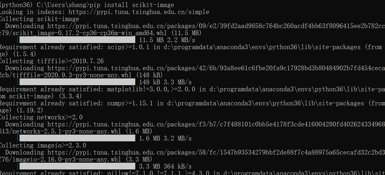 Anaconda环境安装skimage包_conda安装skimage-CSDN博客