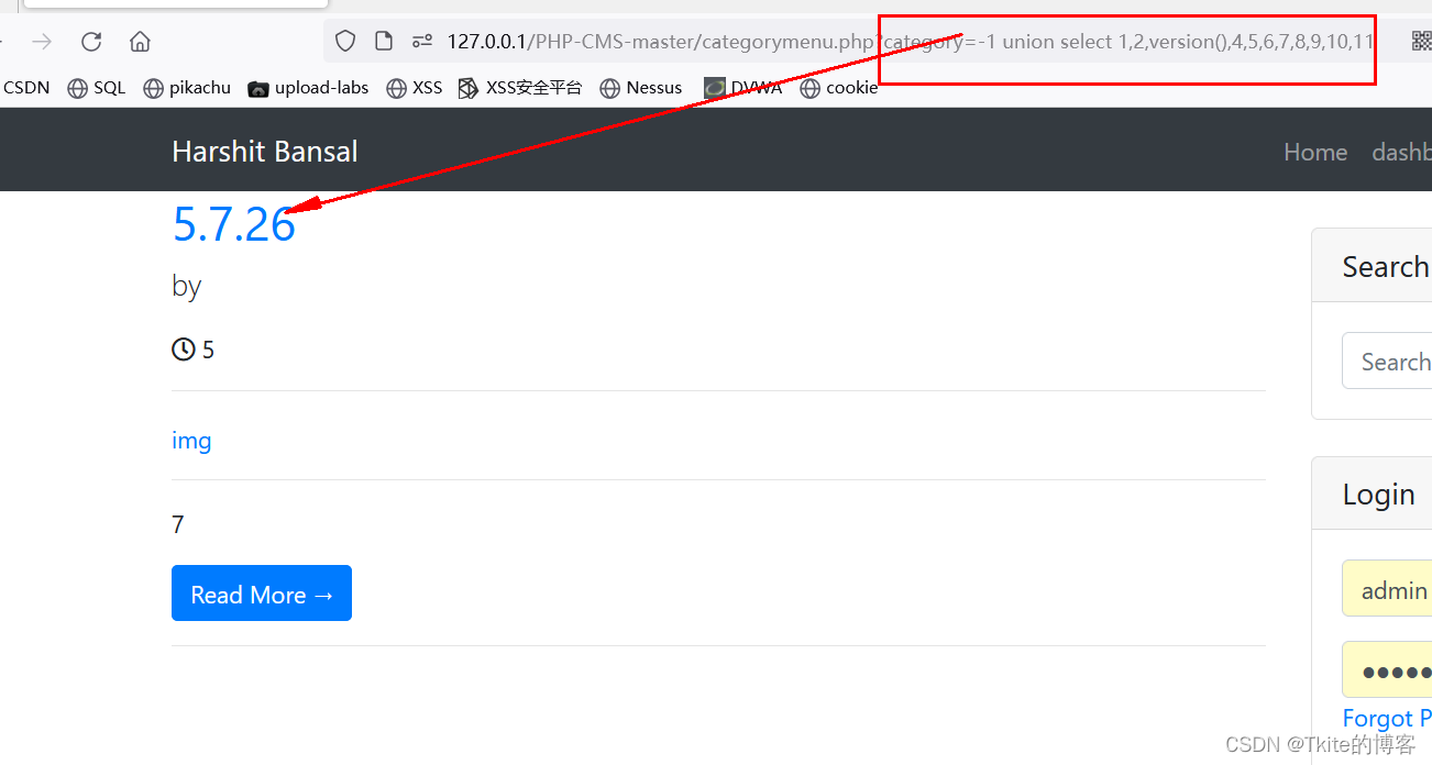 phpcms 存在SQL注入（CVE-2022-26613）-CSDN博客