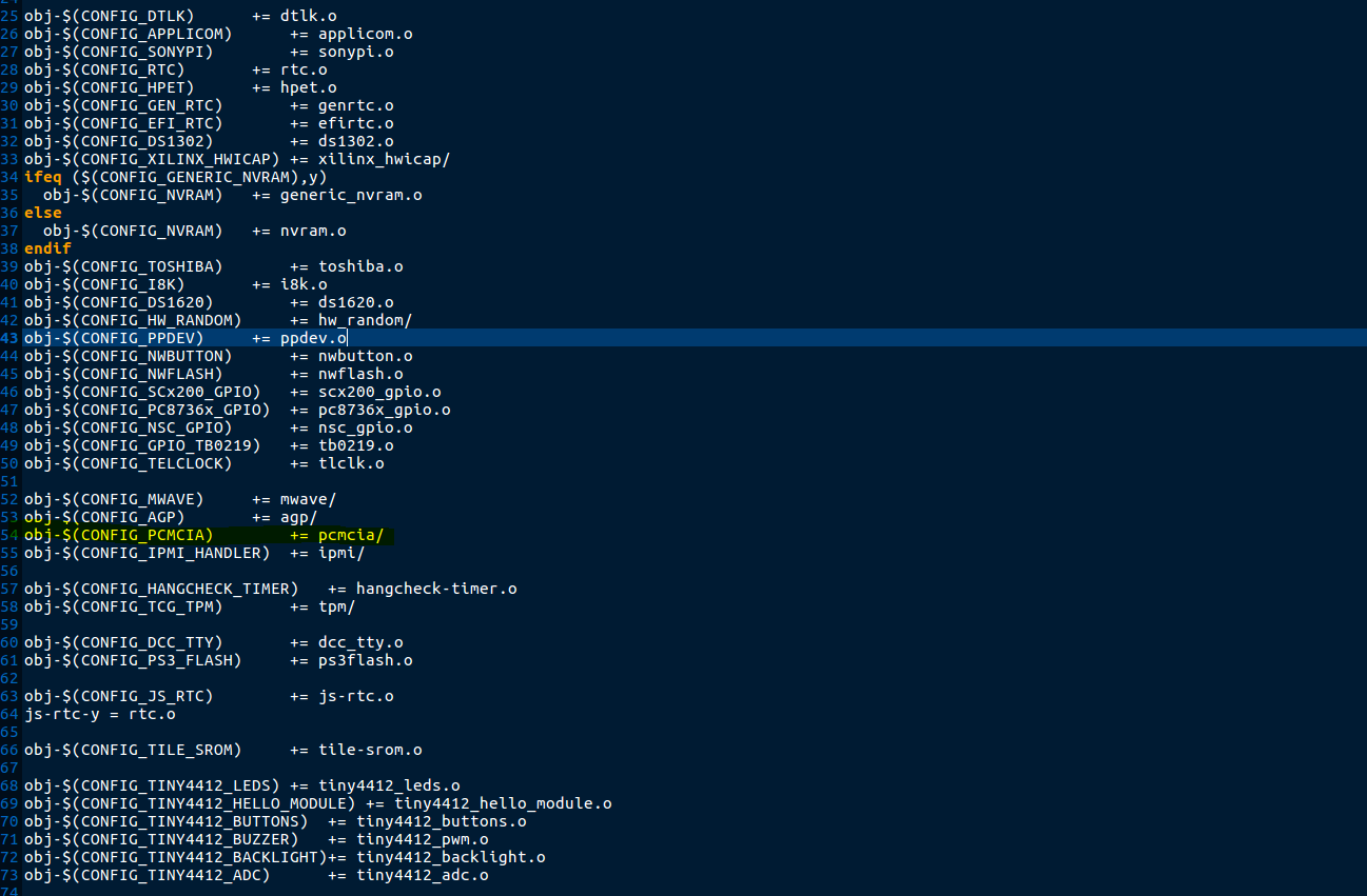 内核架构---Makefile、Kconfig、.config文件分析_makefile 、 kconfig 、 config 文件作用-CSDN博客