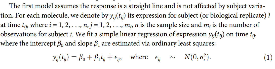 Time course gene analysis--lmms algorithm summary - Programmer Sought