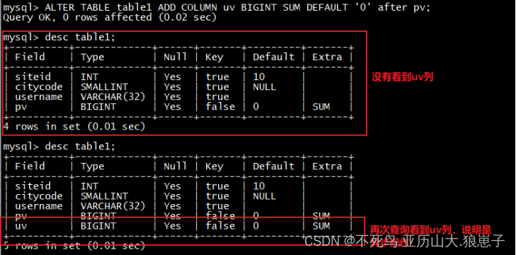 Doris（11）：变更表结构与创建Rollup_doris 表添加rollup-CSDN博客