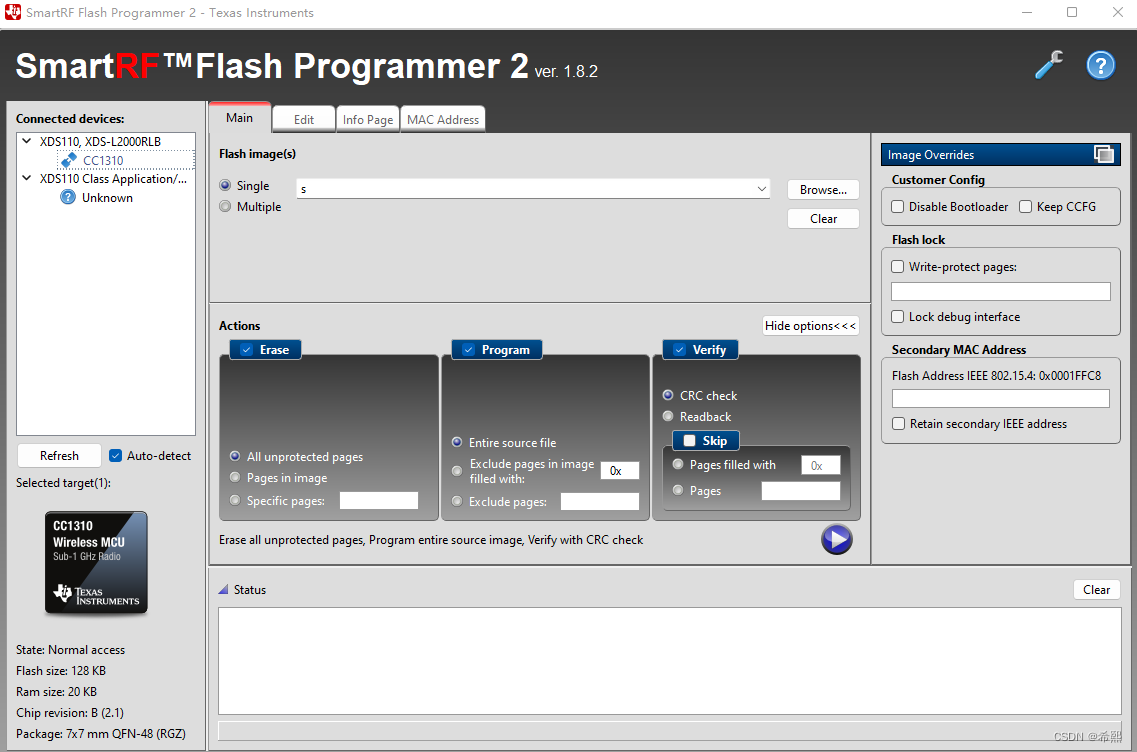 CC1310开发环境IAR-CSDN博客