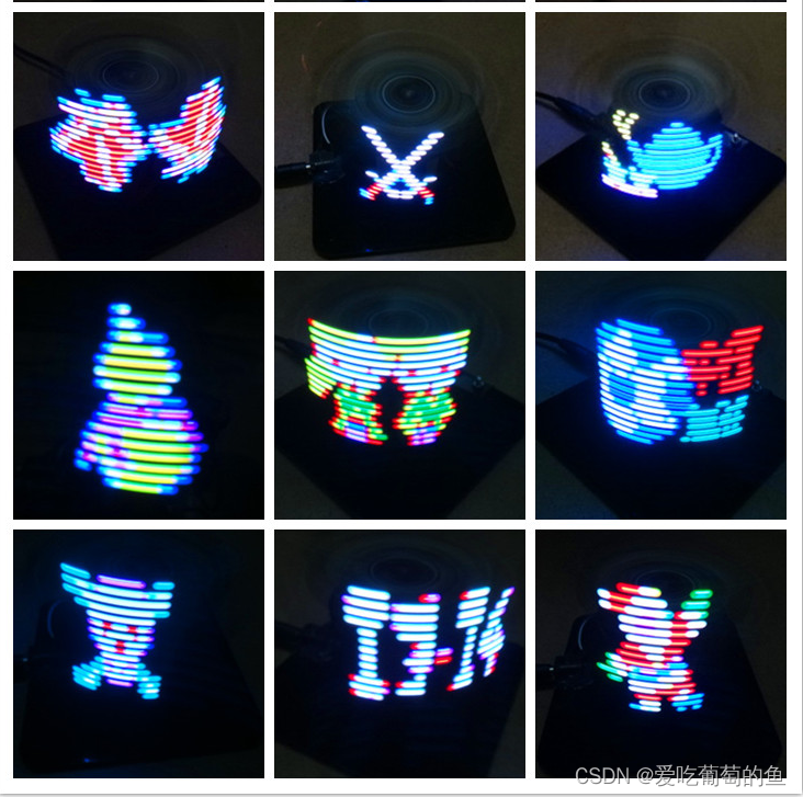 POV系列之彩色16灯旋转LED_pov led-CSDN博客