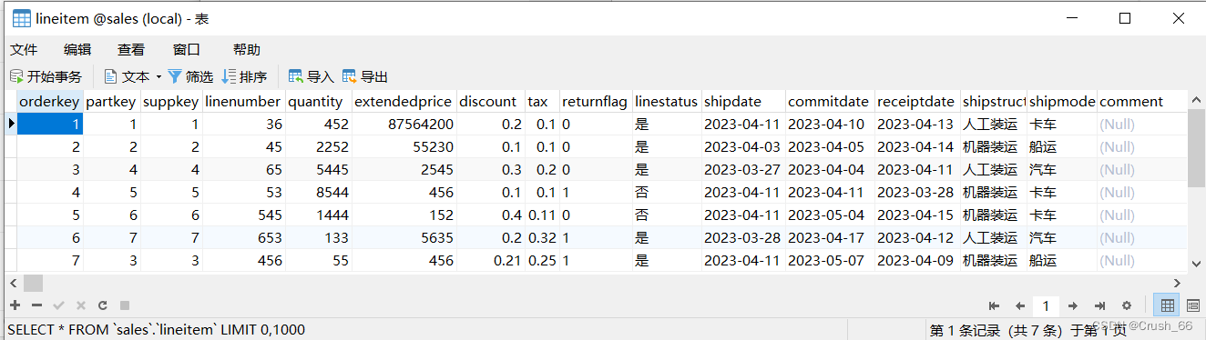 实验一 数据库定义实验 Csdn博客 
