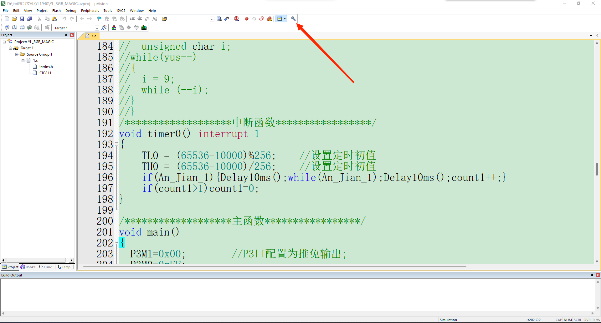 KEIL 5的背景色设置。_keil5背景颜色搭配方案-CSDN博客