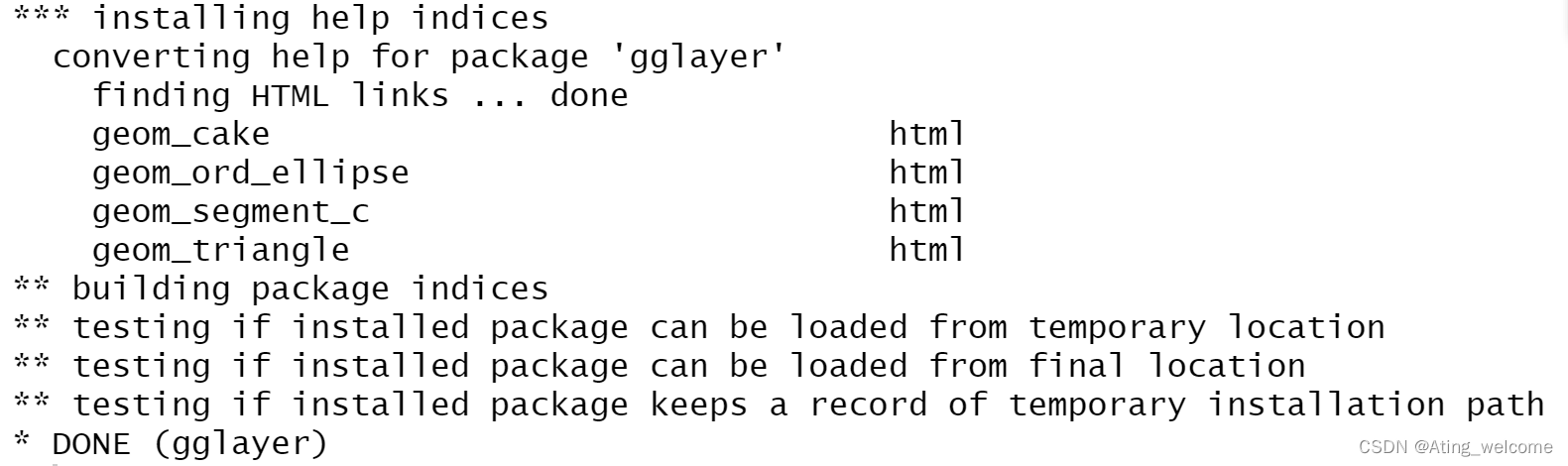R 4 1 3 解决“gglayer“无法安装问题 Warning In Install Packages Package