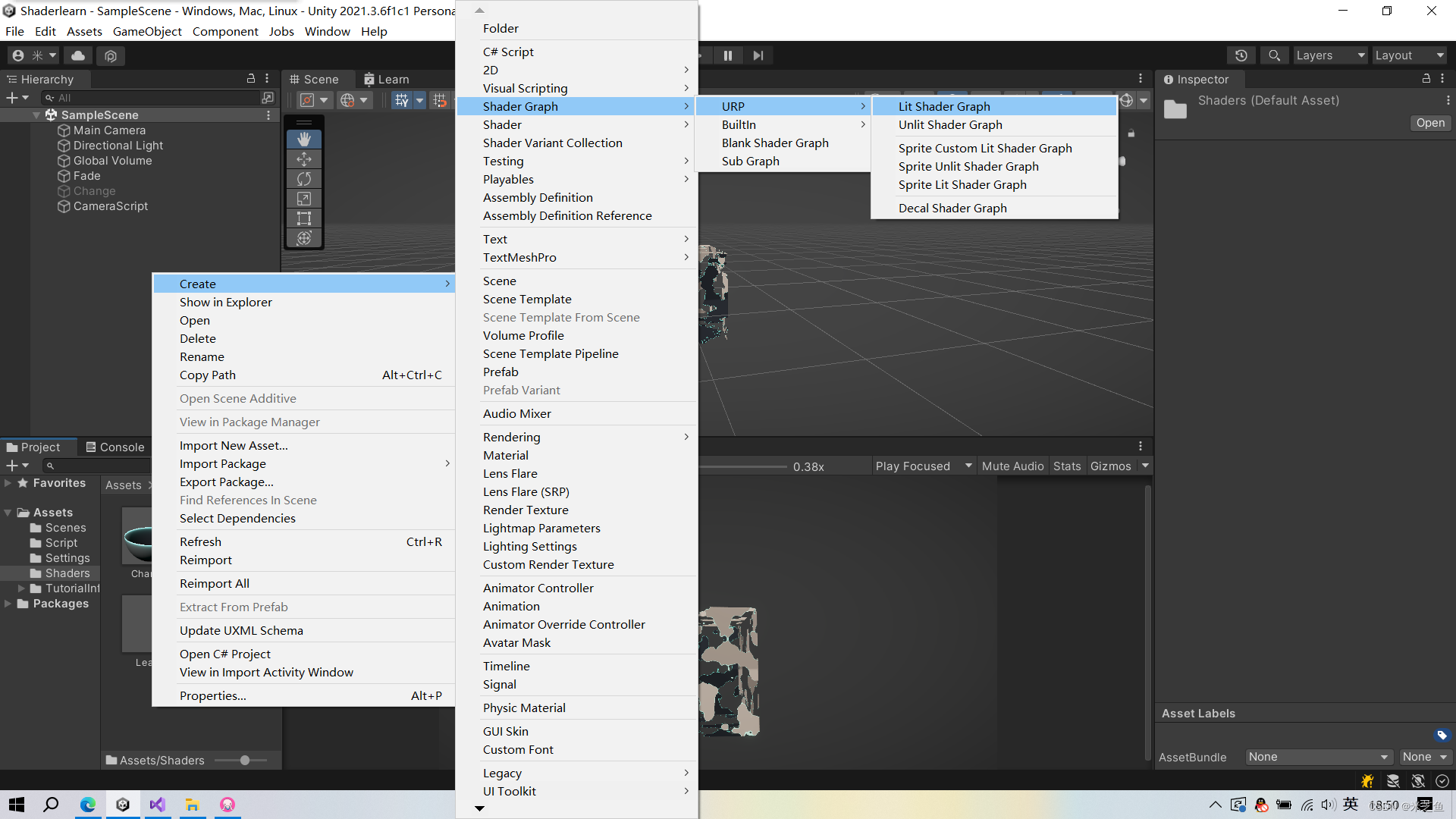 ShaderGraph简单溶解效果_shadergraph 溶解-CSDN博客
