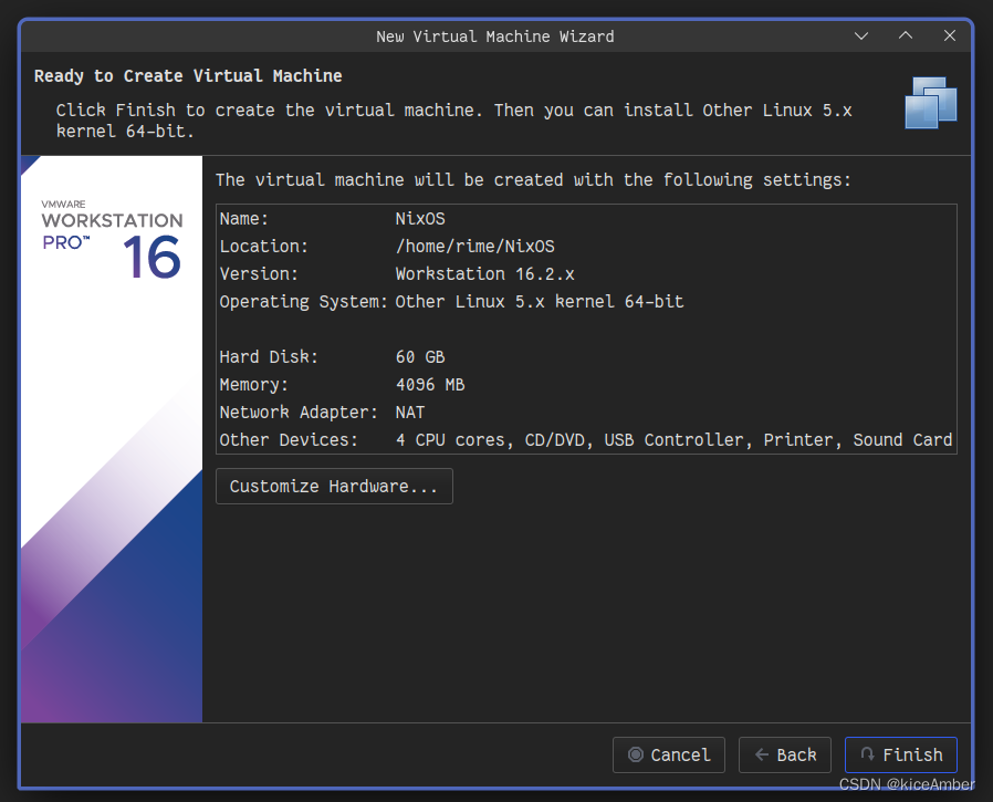 NixOS Minimal 虚拟机安装记录-CSDN博客