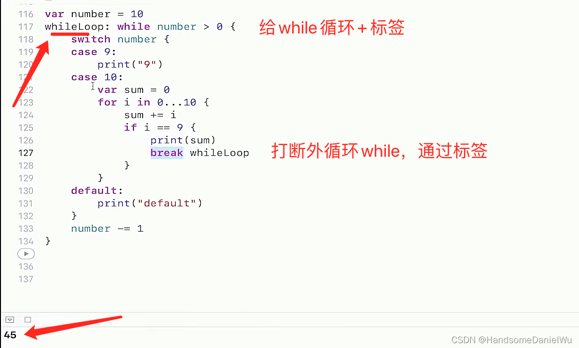 Swift Break fallthrough 打断外循环_swift 函数打断循环-CSDN博客