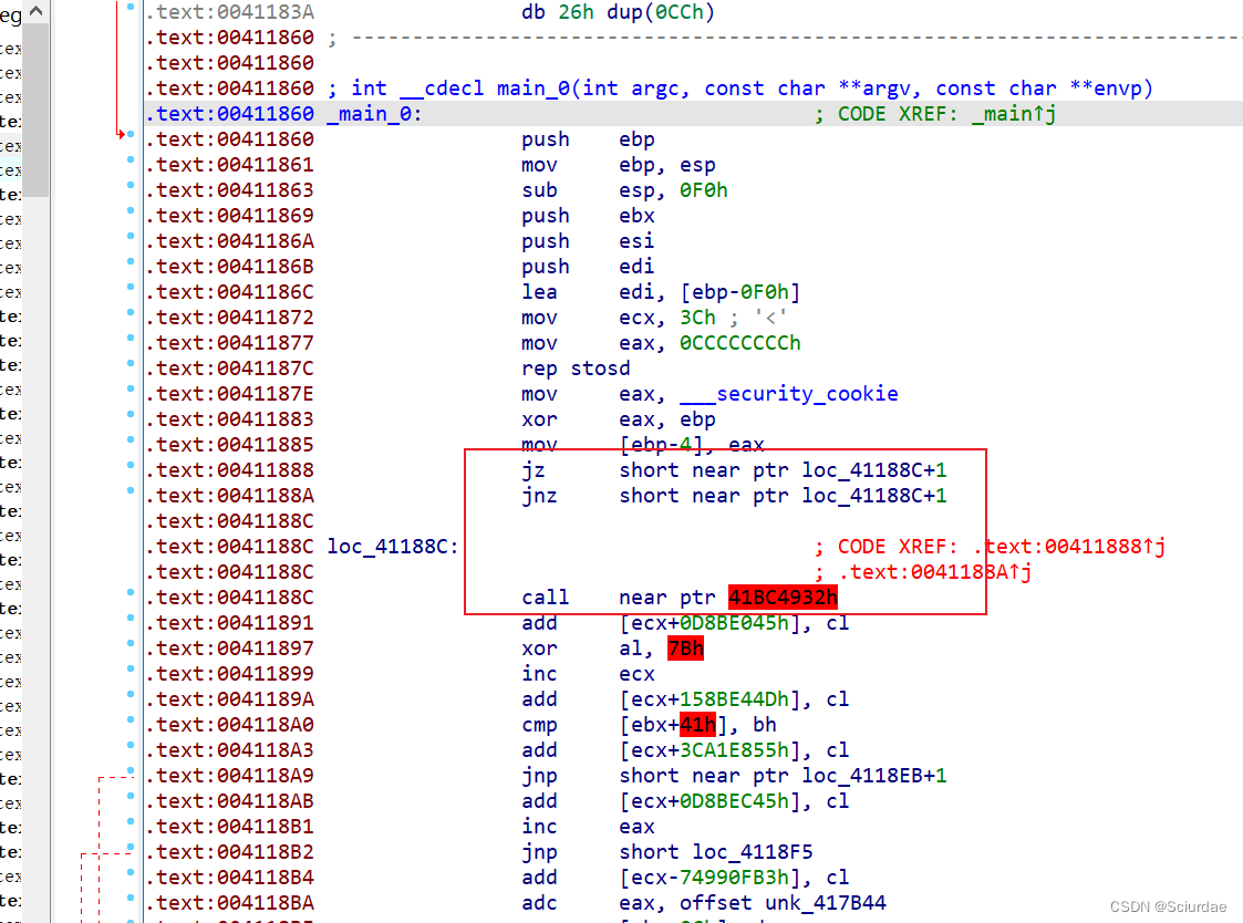 Ctf逆向reverse 花指令介绍 And Nssctf靶场入门题目复现ctf逆向工程基础题 Csdn博客 