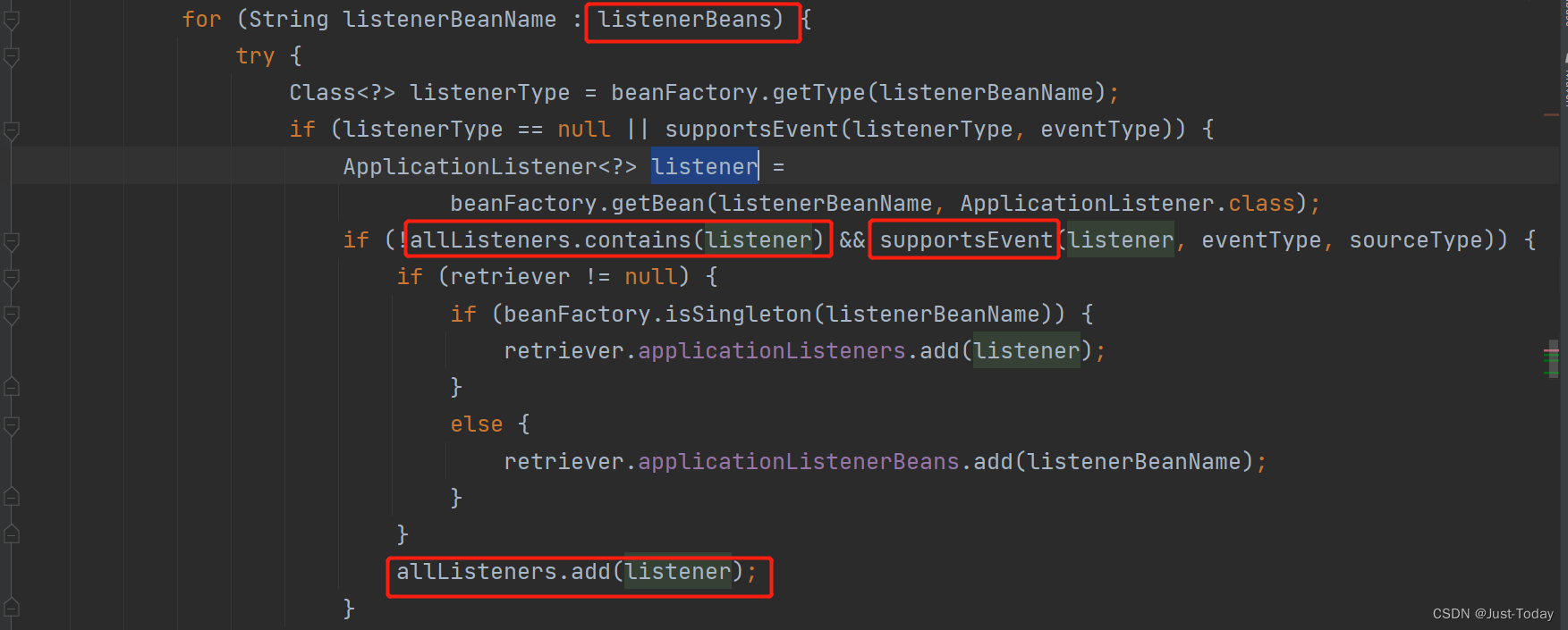 分析spring Applicationlistener监听器 Applicationlistenerdetector Csdn博客
