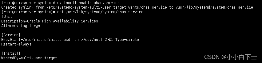 linux7 启动has服务报错：CRS-4124: Oracle High Availability Services startup failed-CSDN博客